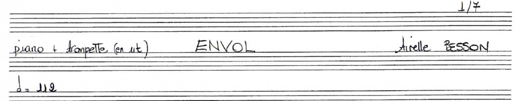 Airelle Besson » Sheet music / partitions